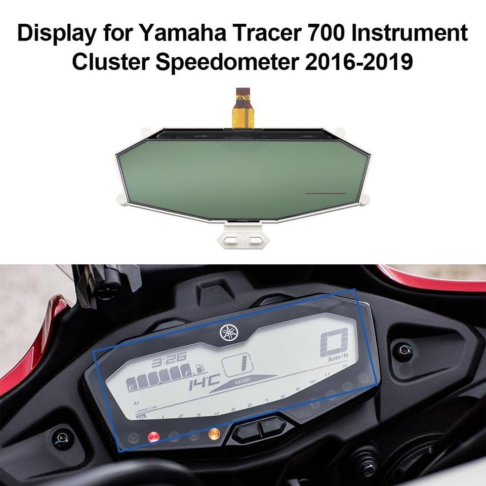BENET Display Replacement for Yamaha MT-07 FZ-07 and Tracer 700 ...