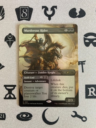 Murderous Rider - FOIL *SECRET LAIR* NEAR MINT *FRANK FRAZETTA* 2025 ...