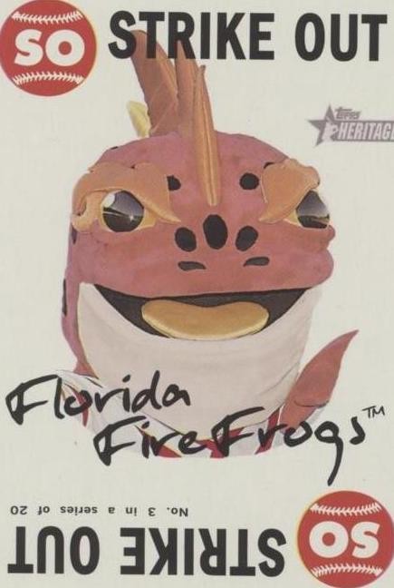 2017 Topps Heritage Minor League Edition - 1968 Game Mascots Florida ...