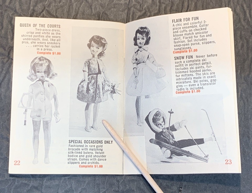 Vintage Babs, Randy, Bill Fab-Lu Babs Fashion Catalog, Scottie Dog ...