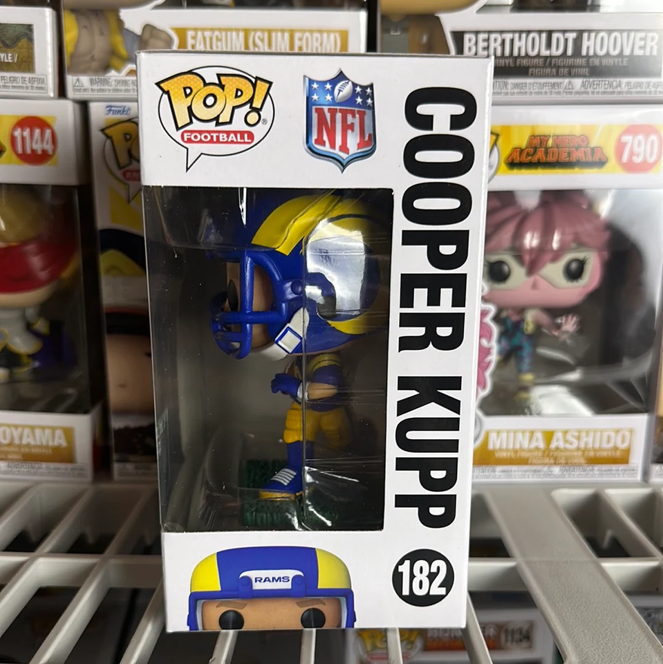 Funko POP! NFL Football Rams Cooper Kupp Figure #182 889698722445| eBay