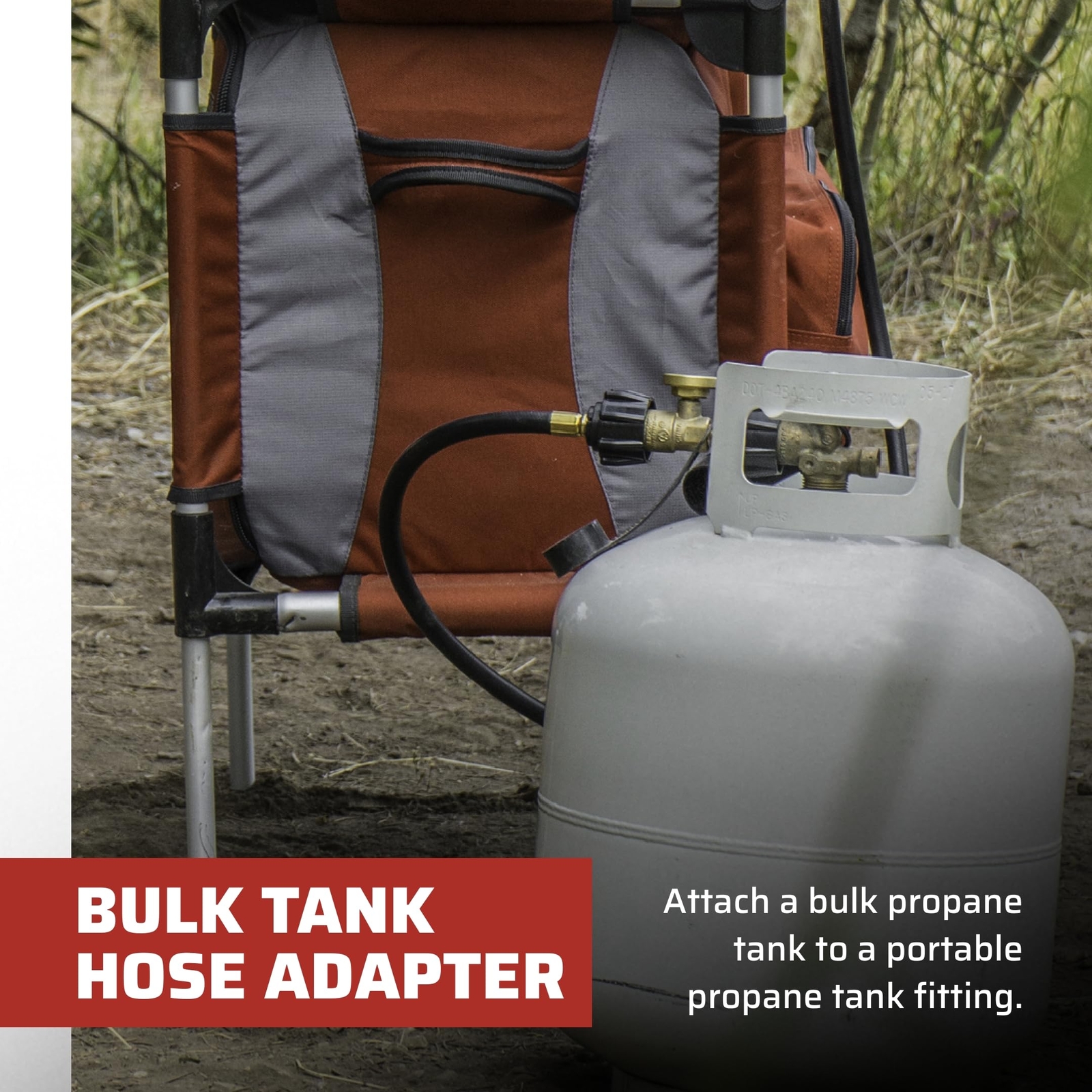 Camp Chef Bulk Tank Hose Adapter - Black for sale online | eBay