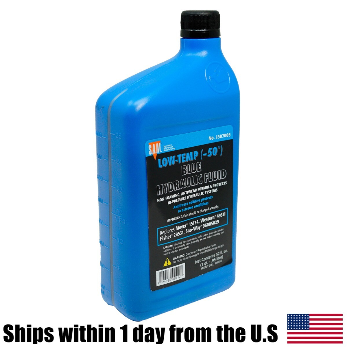 12PK Buyers 1307005 Hydraulic Fluid Oil 1 Quart for Fisher 28531 ...