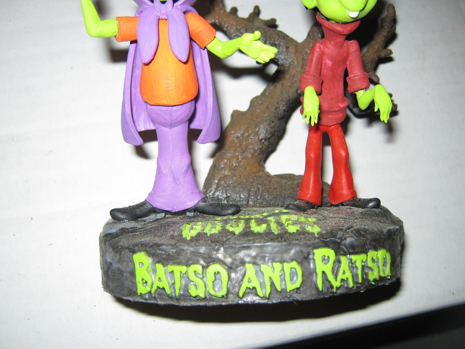 Painted Resin 3D printed Groovie Goolies Horror Model Kit 5inch Batso ...