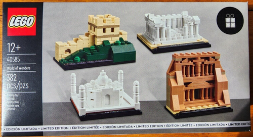 LEGO Architecture 40585 World of Wonders Parthenon Petra Taj Mahal ...
