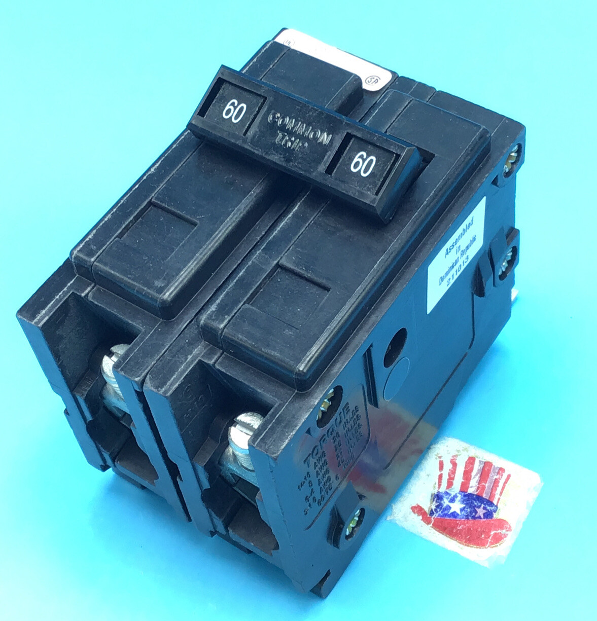 New Circuit Breaker Cutler Hammer BAB2060 60 Amp 2 Pole 120240V Bolt on ...