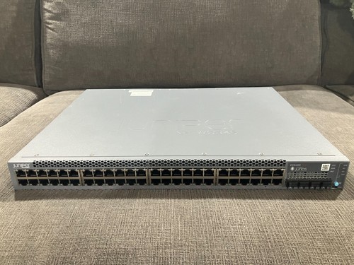 Juniper EX3400-48P 48-Port 10/100/1000BaseT PoE+ Switch with Dual Power ...