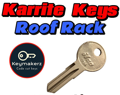 Karrite Roof Rack Luggage Carrier Keys Replacement Key Cut to Code 2802 ...