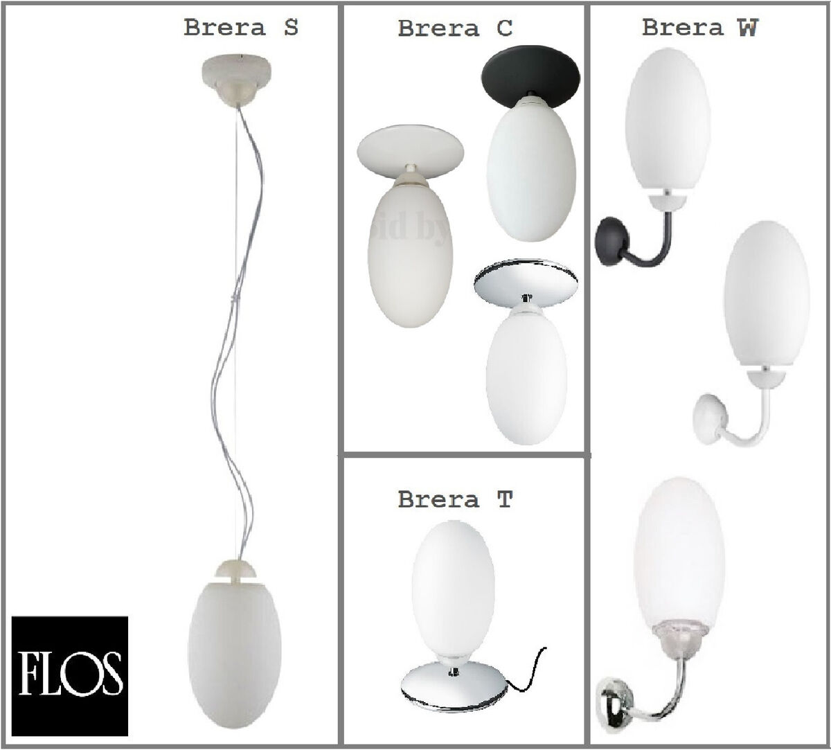 FLOS - Brera S/C/T/W & Ricambi/Spare parts | eBay FLOS - Brera S/C/T/W & Ricambi/Spare parts | eBay