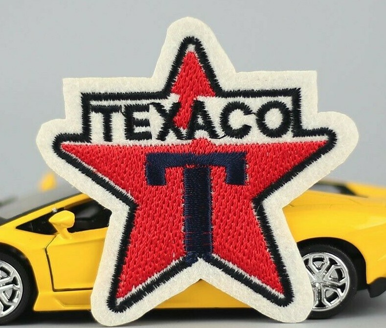 TEXACO GAS LOGO Embroidered Iron On 2 75" Patch | eBay