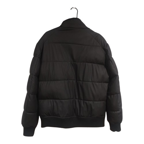 Zara Man DNWR Puffer Coat Men's Size L Black Winter Skin Jacket Pockets ...