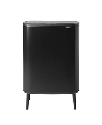 Brabantia 130229 Mlleimer, Matt Black, 60 Liter | eBay.de