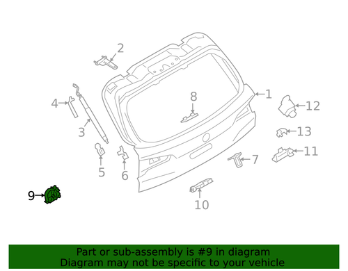 Genuine BMW 2023-2024 BMW X7 - Lock 51-24-5-A05-8D9 | eBay