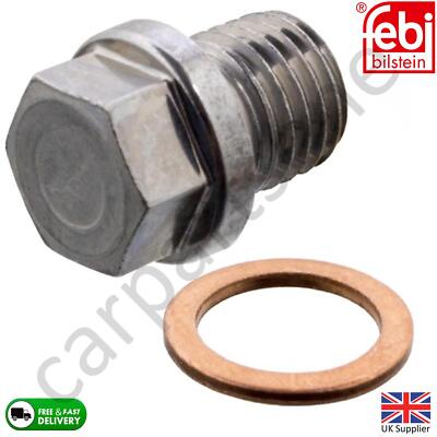 Oil Drain Plug With Sealing Ring 0029973430 1239970430 A0029973430 ...