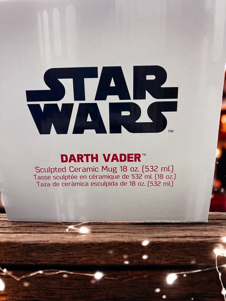 Star Wars Darth Vader Sculpted Ceramic Coffee Tea Mug 18 oz Join the ...