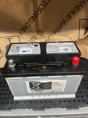 BATTERIA ORIGINALE AUDI VW SEAT SKODA 70AH START E STOP JZW915089A | eBay