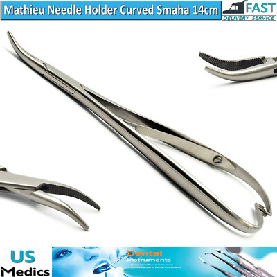 sutures Needles Surgical Mathieu Needle Holder Driver 14cm Suturing ...