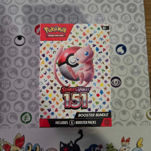 English Pokemon 151 Booster Bundle - Factory Sealed - 6 Booster Packs ...