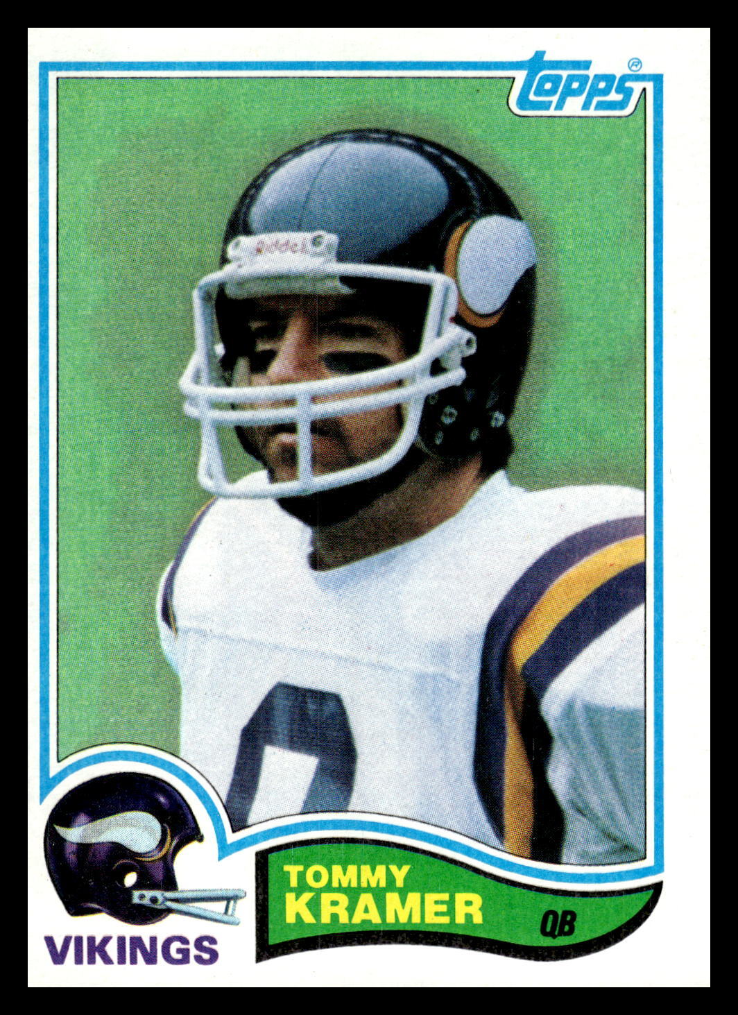 1982 Topps - #394 Tommy Kramer for sale online | eBay