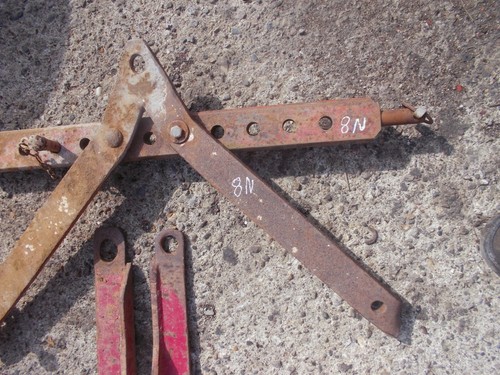 Ford 8N 9N 2N tractor stationary drawbar hitch & stabilizer brackets ...
