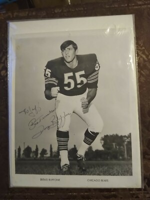 1960's Chicago Bears Player Doug Buffone Autographed Photo | eBay
