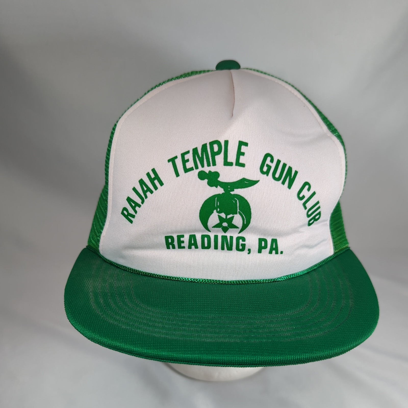 Vintage Rajah Temple Gun Club Snapback Mesh Trucker H… - Gem