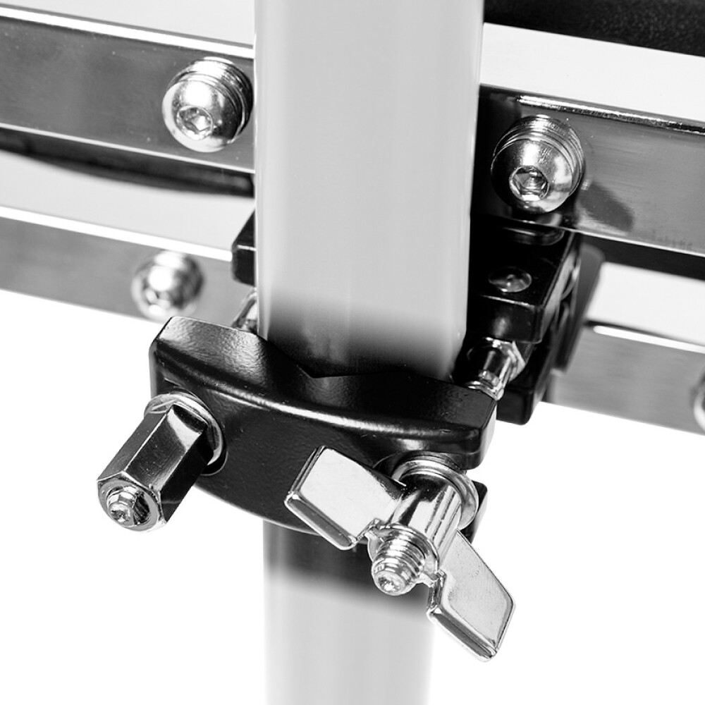 Stagg Synthetic 5-pc Temple Block Set w/ Adjustable Clamp and Mallets ...