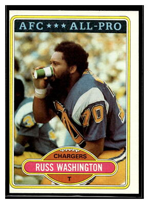 1980 Topps #305 Russ Washington | eBay