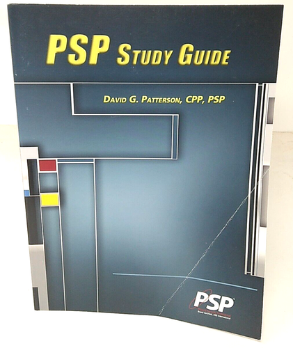PSP Study Guide by David G. Patterson (2007, Perfect) 9781887056687| eBay
