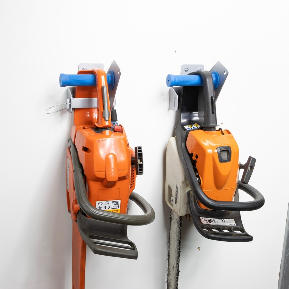 Chainsaw Rack /Holder / Wall Mount Hanger With or Without Locking ...