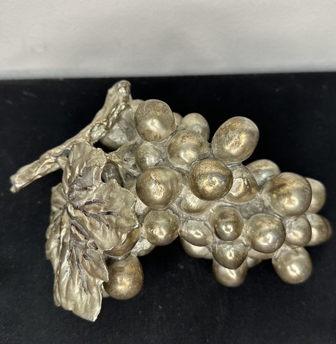 Silver Plated Grape Cluster Paperweight Centerpiece Vintage Unmarked | eBay