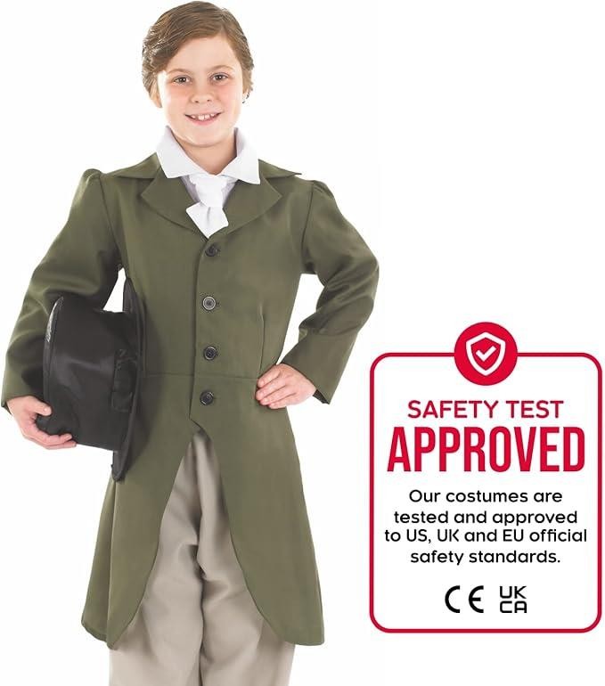 Child Regency Boy Costume - 8-10 Years | eBay UK