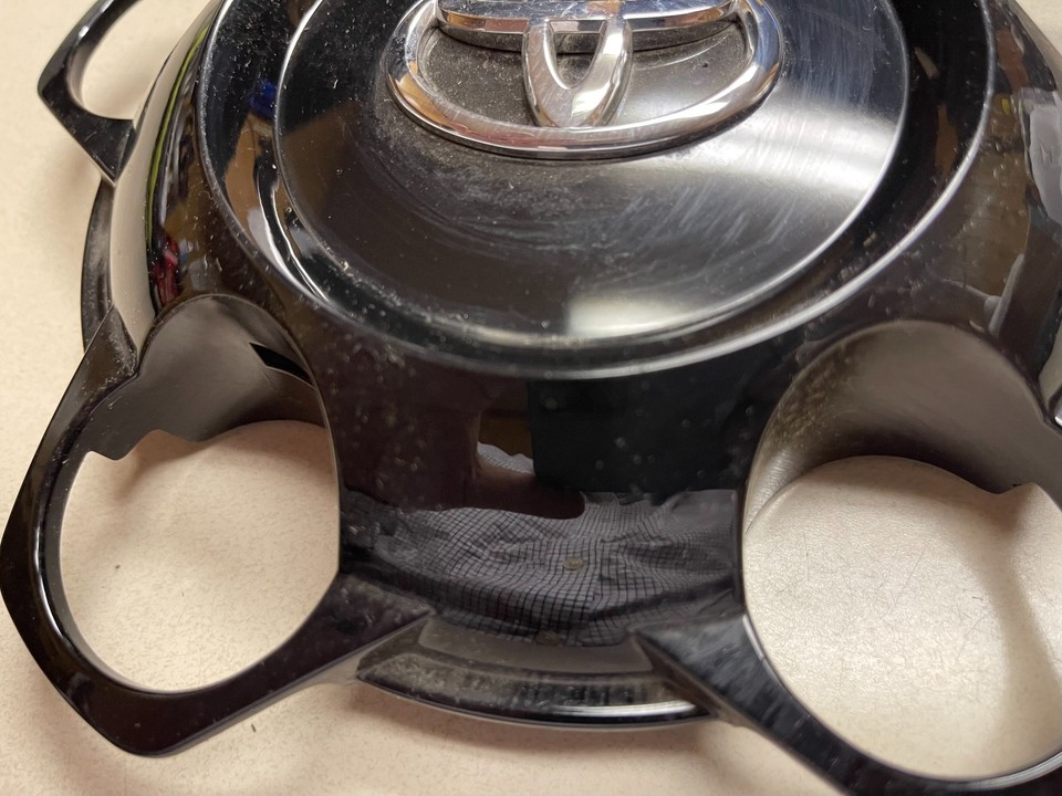 One Used OEM Takeoff Toyota Tundra Black 7 3/4 Inch Wheel Center Cap ...