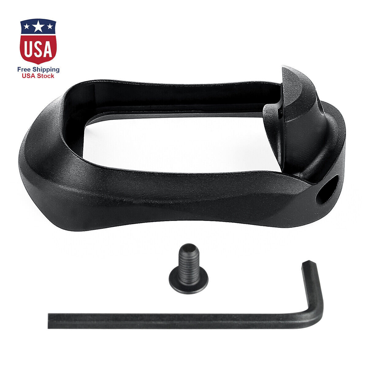 Anodized Aluminum Flared Magwell For Glock 17/19/22/24/31/34/35/37 Gen ...