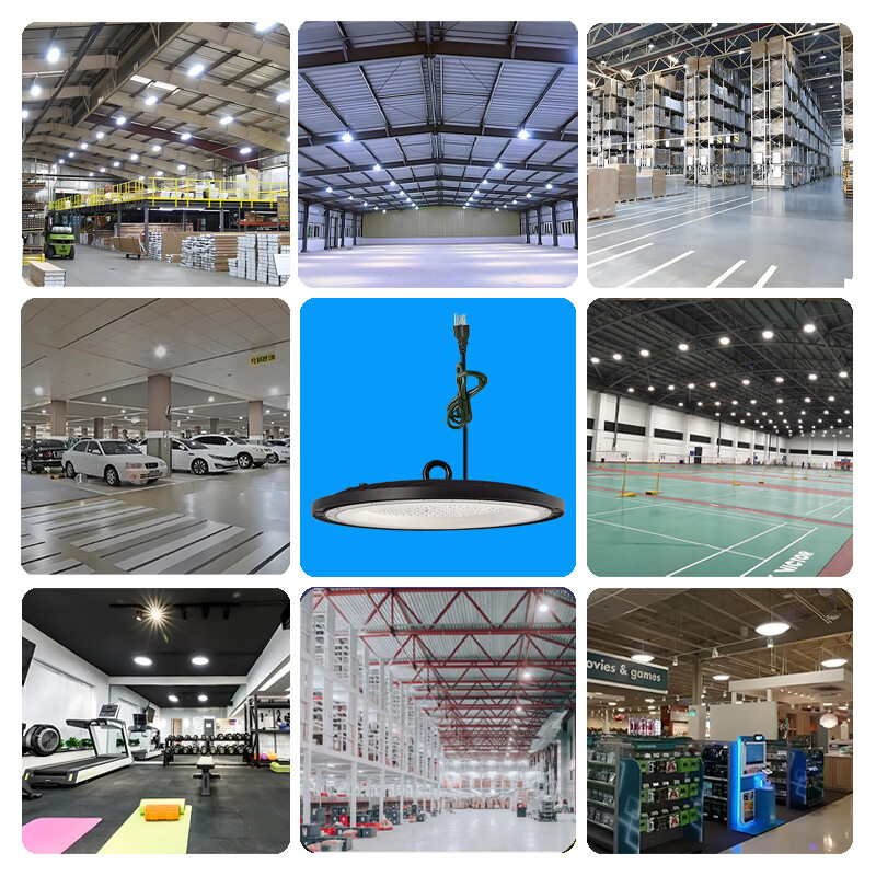 10 Pack 200W High Bay Shop Light Fixture with US Plug Industrial Led ...