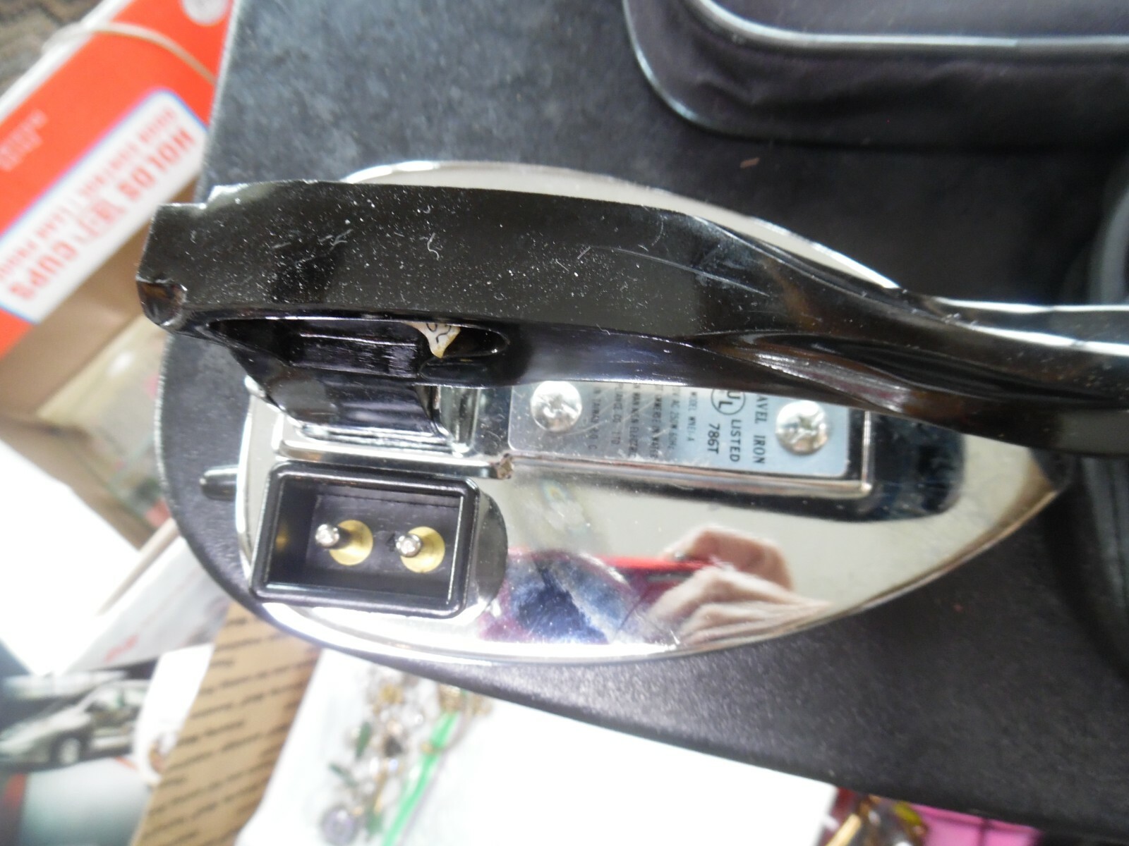 Vintage Wan nien Travel iron model WNEI-A | eBay