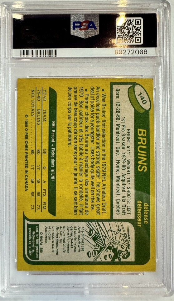 ray bourque rookie card opc | eBay