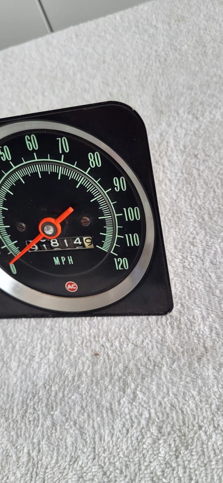 ( 1 ) 1969 Chevrolet Camaro Speedometer Speedo Gauge 120 MPH Dash ...