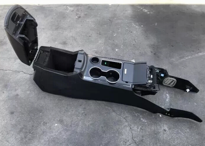 2016-2019 Ford Explorer Front Floor Center Console 4X2 Black OEM ...
