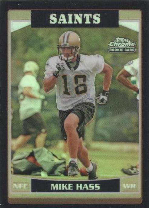 2006 Topps Chrome - Mike Hass #262 Black Refractor /199 (RC) for sale ...