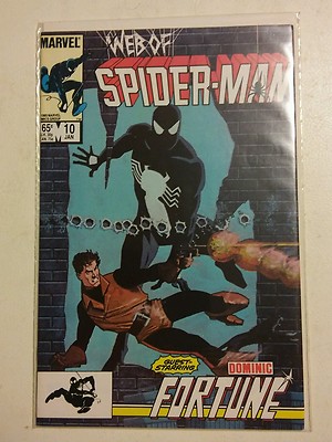000 Vintage Marvel Comic Book Web of Spider-Man #10 Jan Dominic Fortune ...