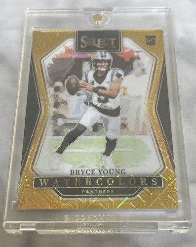 Bryce Young Select RC Case Hit Water Colors GOLD 2/10 | eBay