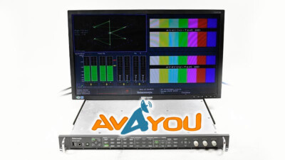 Tektronix WVR7200 HD/SD Waveform Rasterizer Multi Format Opt. AD LOUD ...