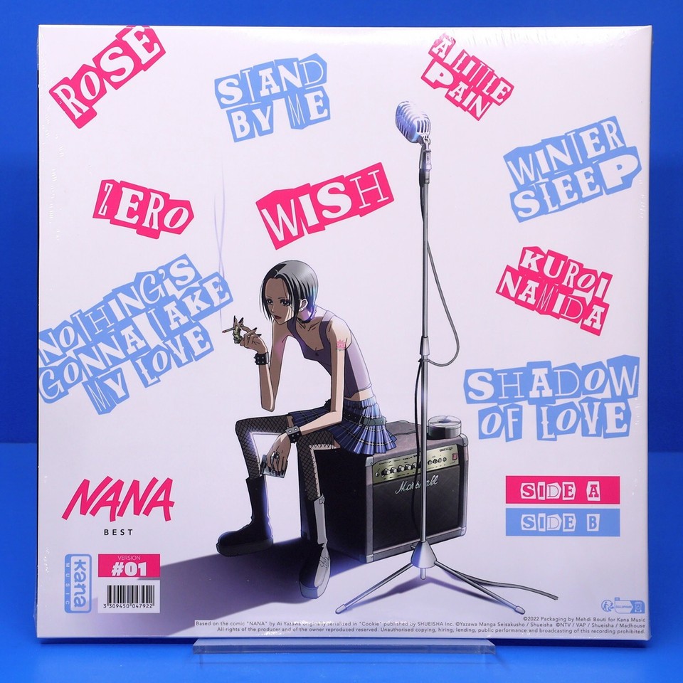 Nana Best Collection Anime Limited Edition Vinyl Record Soundtrack LP ...