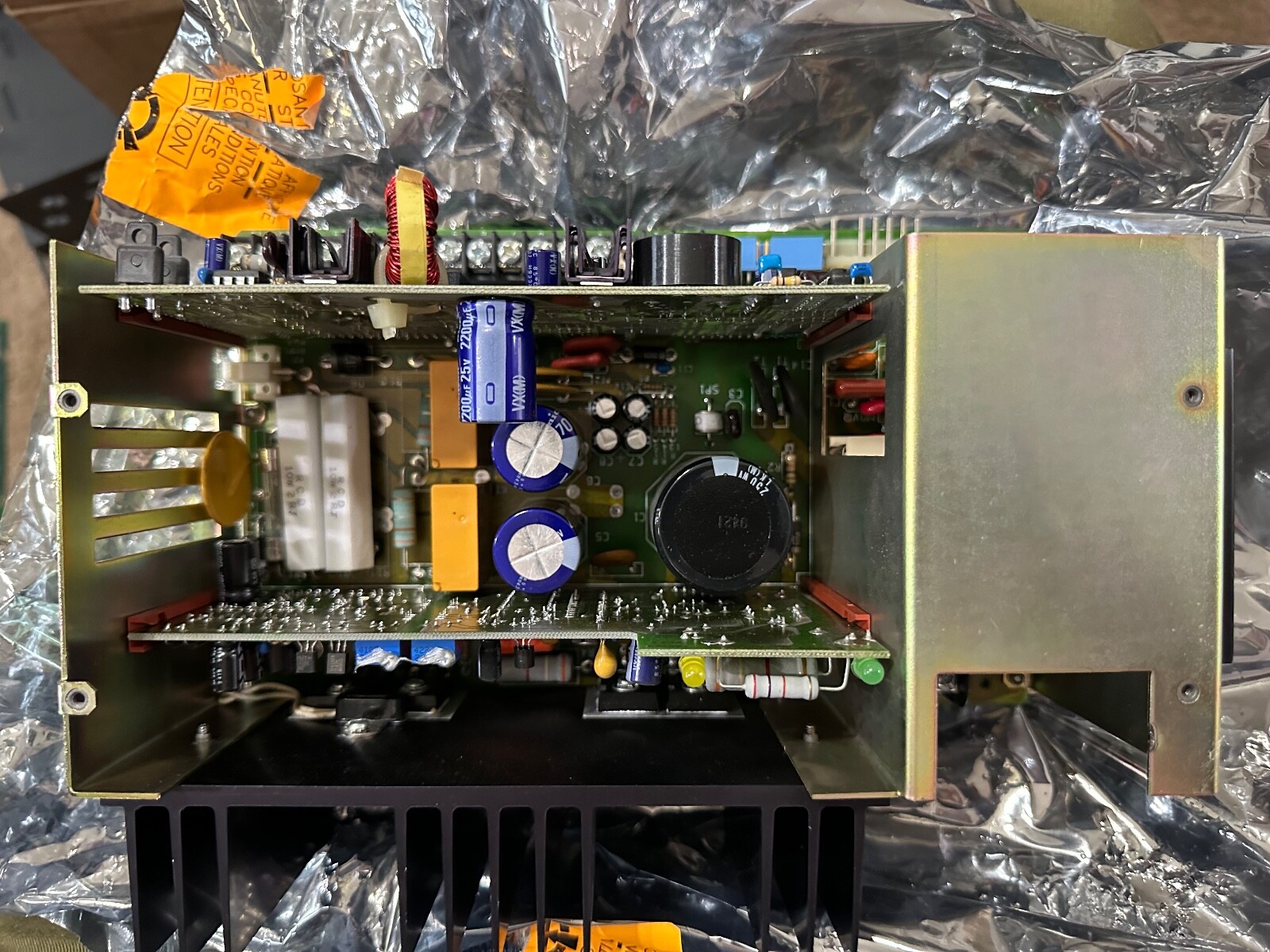 Est Edwards PS8A Auxiliary Power Supply for Irc-3 Fire Alarm System for ...