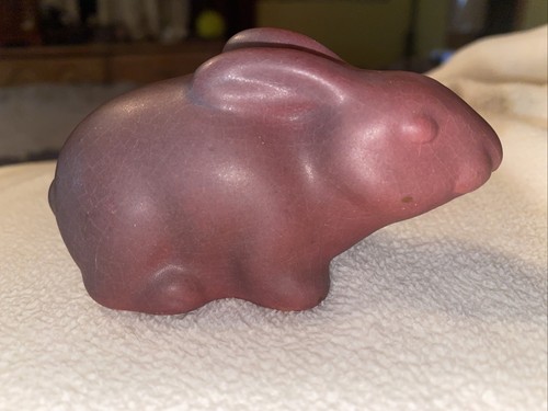 Van Briggle Colorado Springs Pottery Mulberry Bunny Rabbit Easter Ready ...