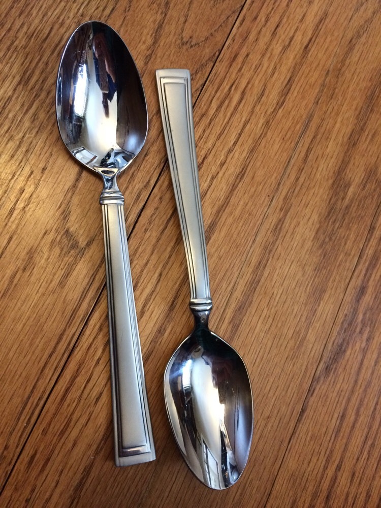 Hampton Silversmiths Frosted 18/10 Stainless PORTFOLIO SATIN 2 Soup ...