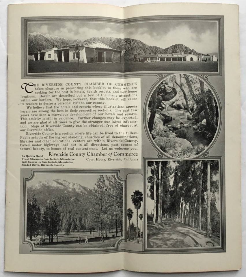 1920s Los Angeles/Southern California maps/hotel/tourism pamphlets ...