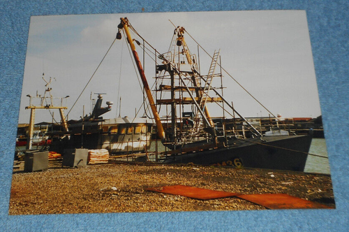 Vintage English Fishing Boat Photo Brixham Trawler Vessel BM 361 ...