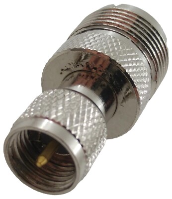 Workman 40-7610 CB Radio Cable Connector Adapter Mini UHF Male to UHF ...